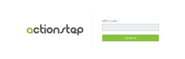 Authentication and Authorization | Actionstep Documentation