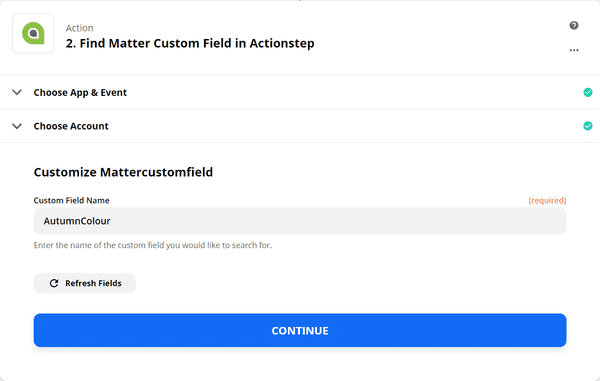 Custom Data Fields for Matters | Actionstep Documentation Custom Data Fields for Matters | Actionstep Documentation